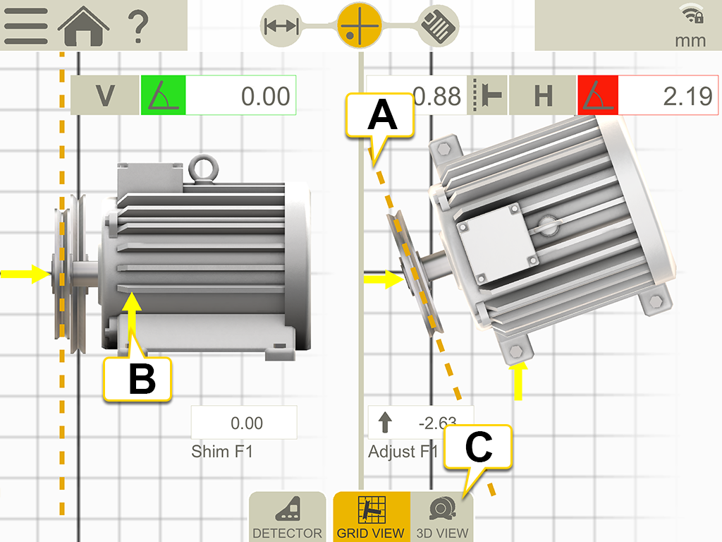 Measure with Display unit