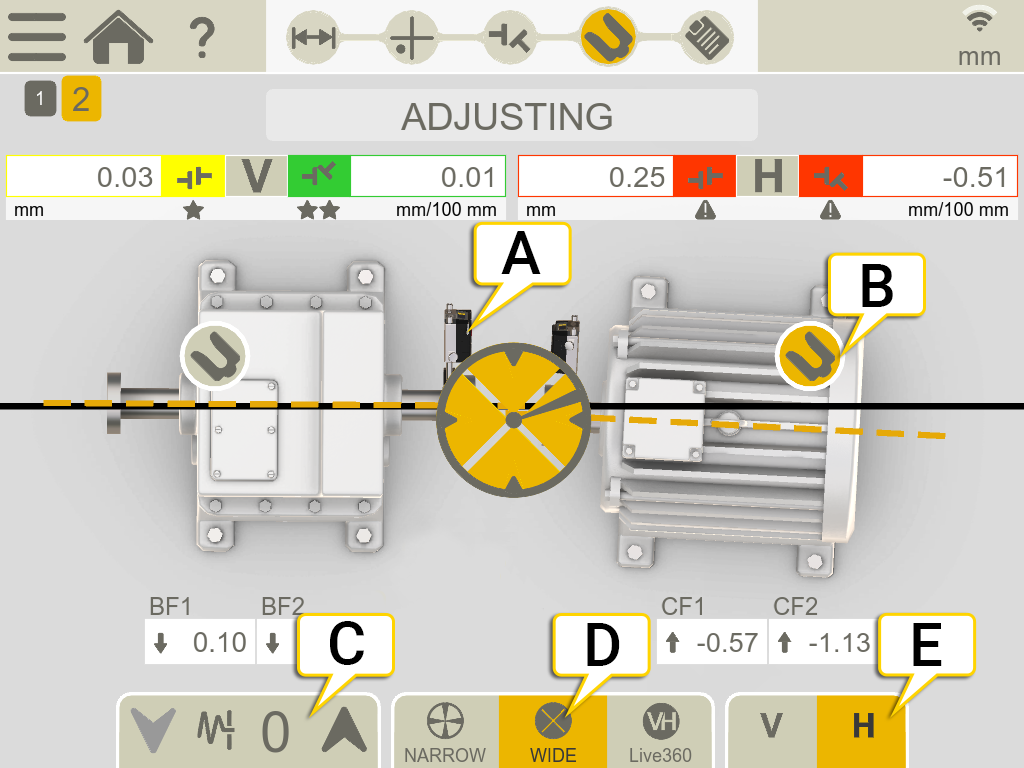 Adjust Machine Train