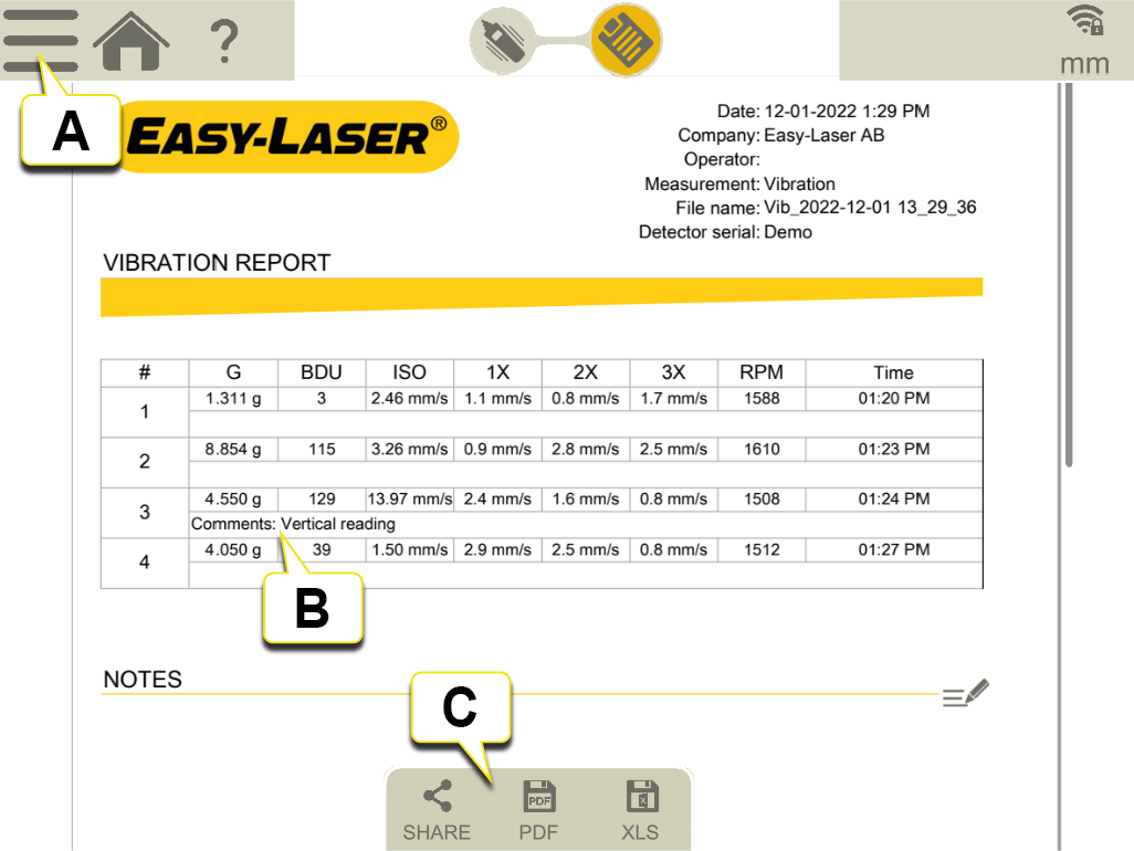 Vibration Report
